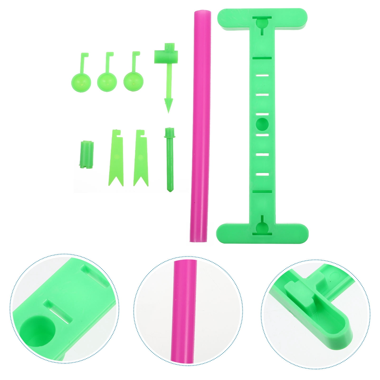 PBPBOX 1 Set of Detection Anemometer Handheld Plastic for Classroom Use ...