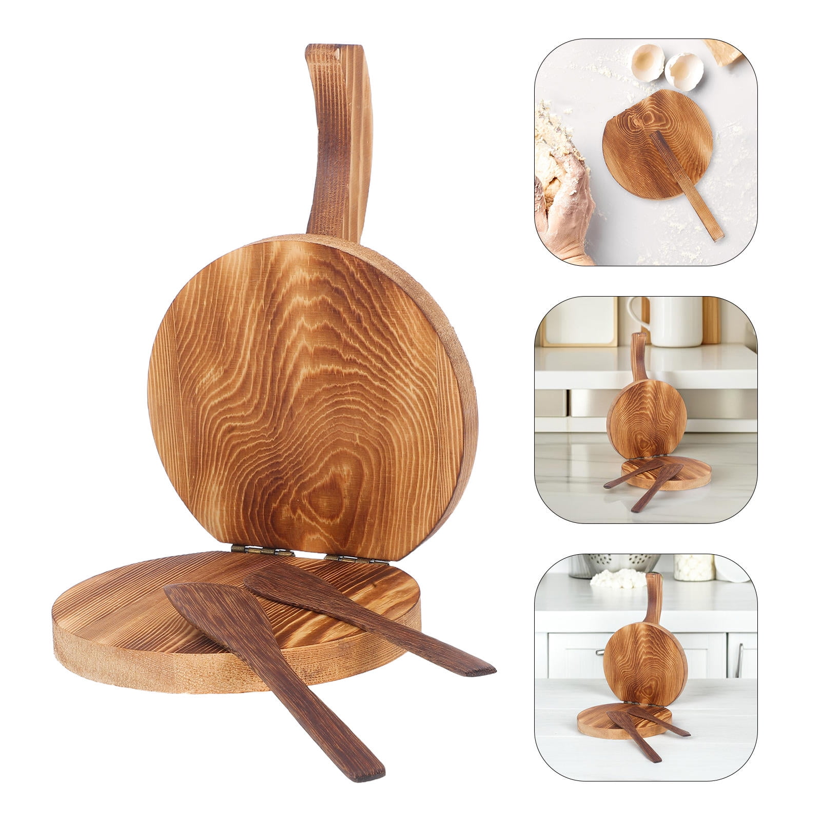 PBPBOX 1 Set of Dumpling Making Mold Wooden Dumpling Wrapping Device ...