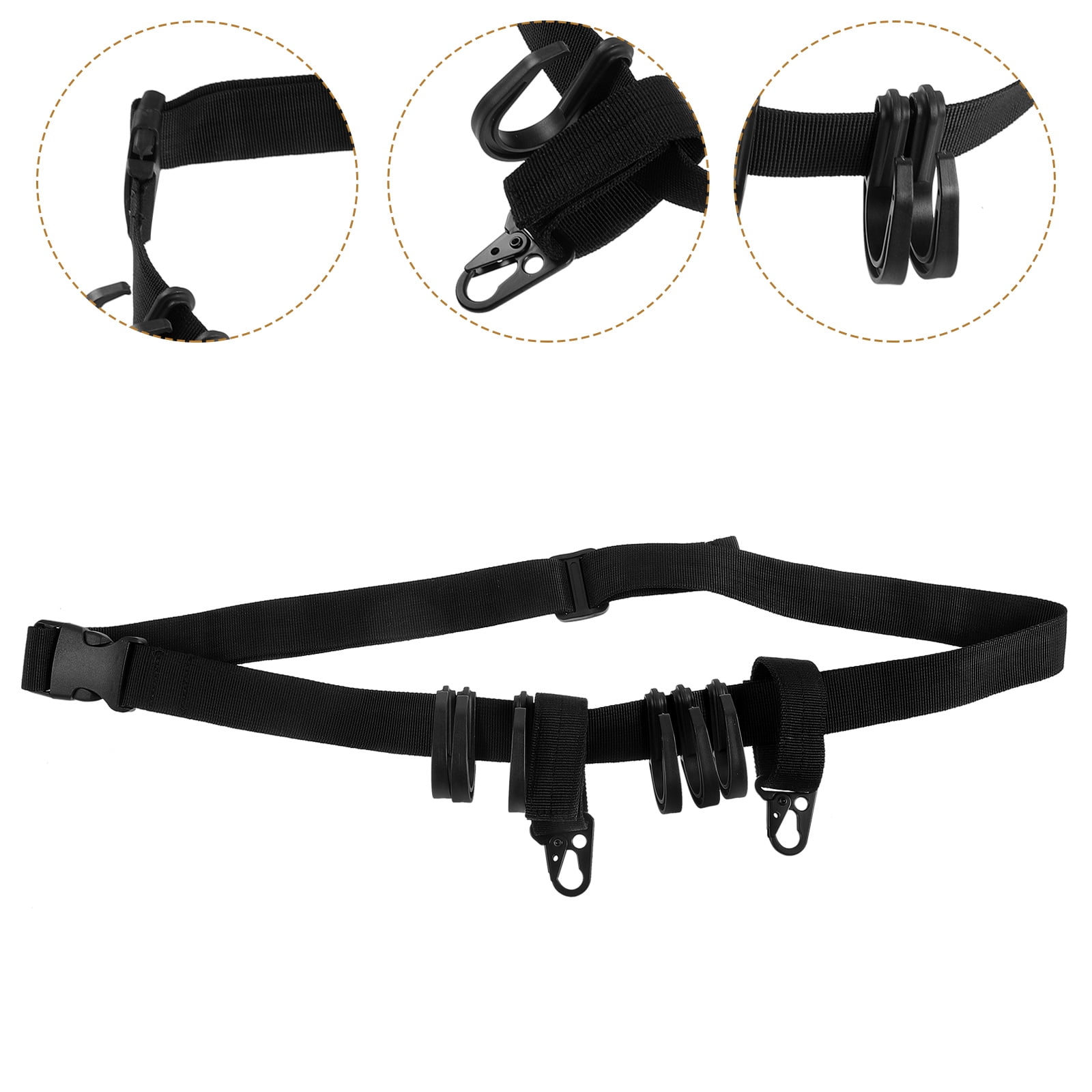 PBPBOX 1 Set of Hanging Gear Holder for Tree Stand with Strong Black ...