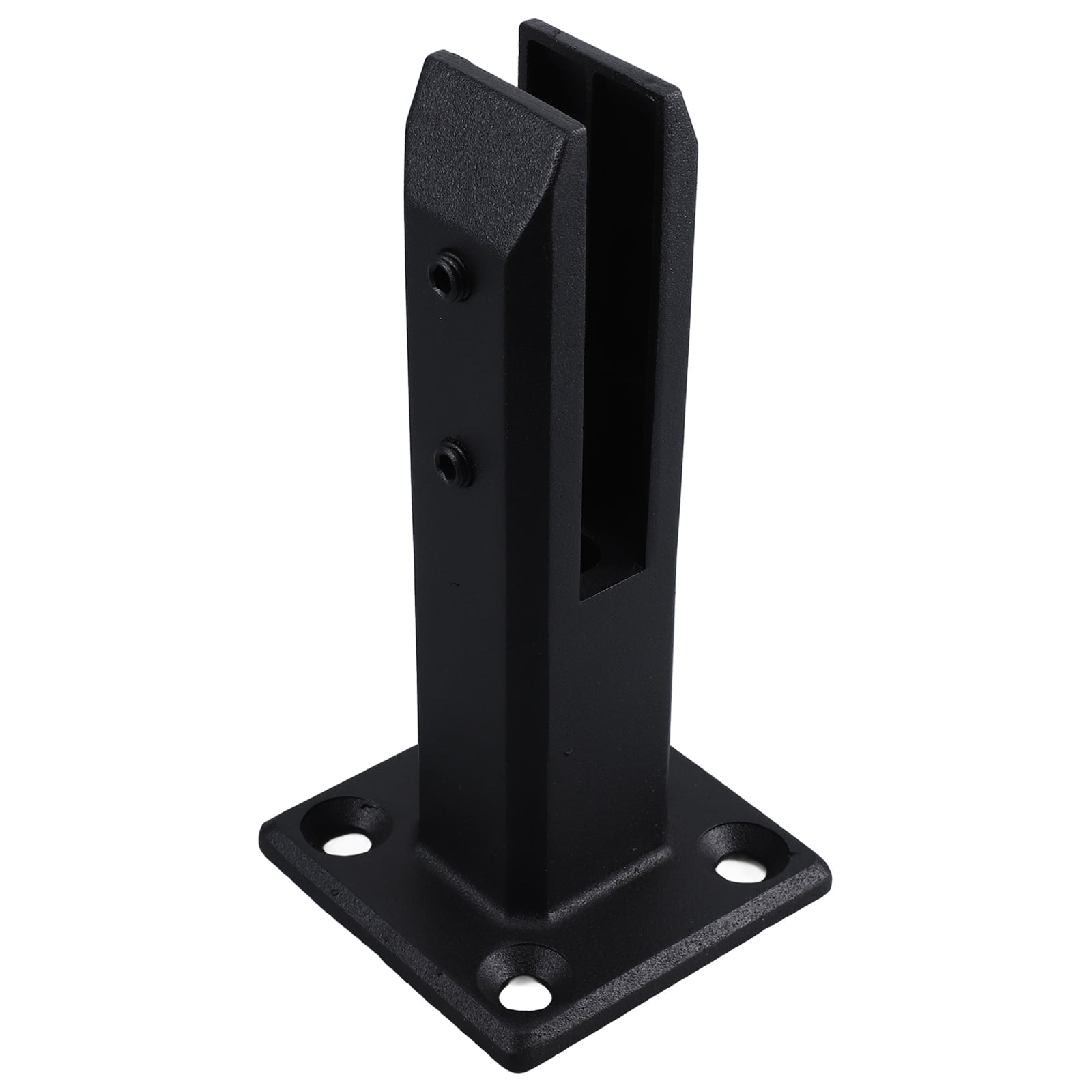 PBPBOX 1 Set of Stainless Steel Glass Railing Clamp Black for - Walmart.com