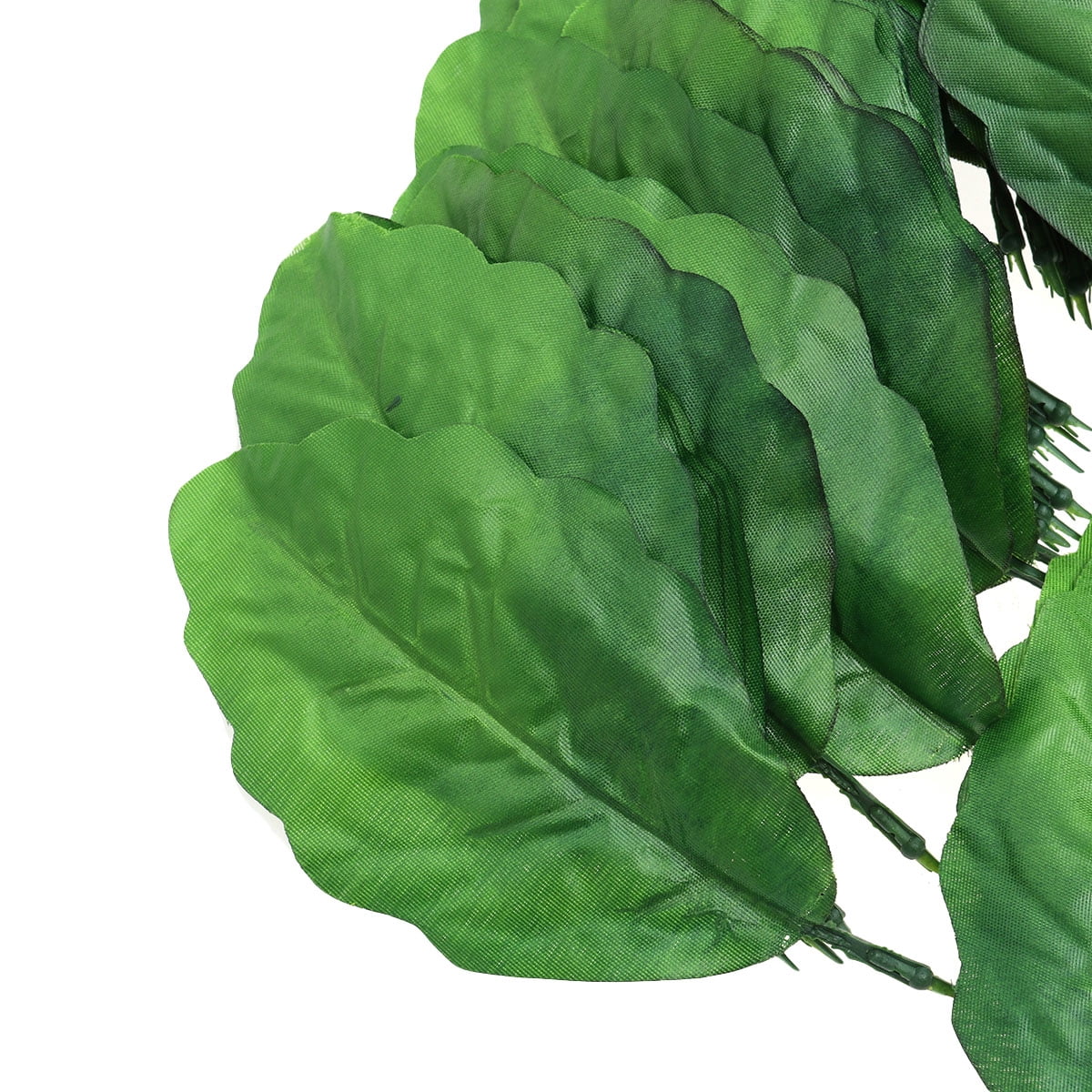 PBPBOX 100Pcs Simulation Fake Green Plants Realistic Fake Leaves ...