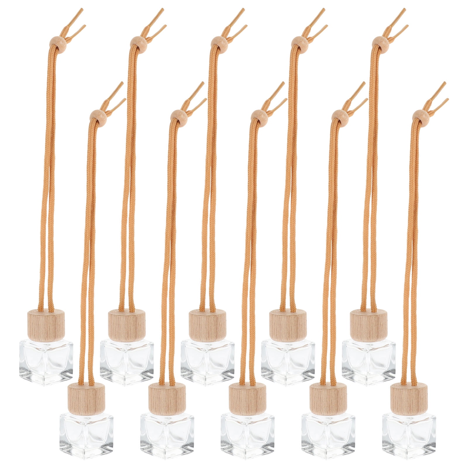 PBPBOX 10Pcs Essential Oil Diffusers Glass Perfume Bottles Empty ...