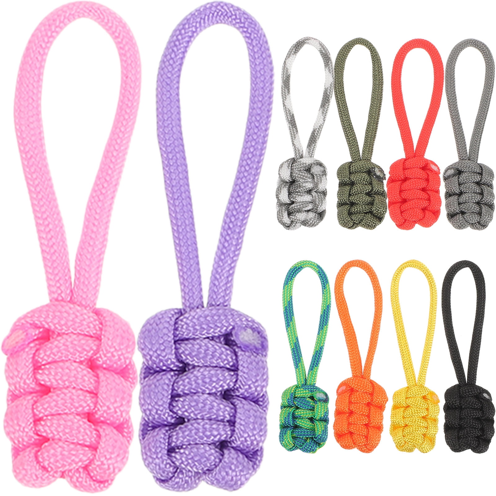 PBPBOX 10Pcs Practical Zipper Pullers Detachable Tabs for Jackets and ...