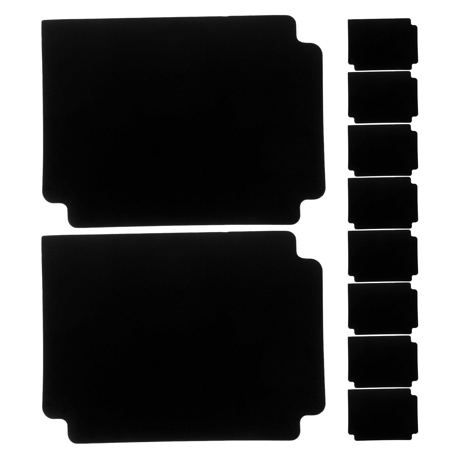 PBPBOX 10pcs Card Storage Dividers PVC Indexing Divider Tabs for Sports ...