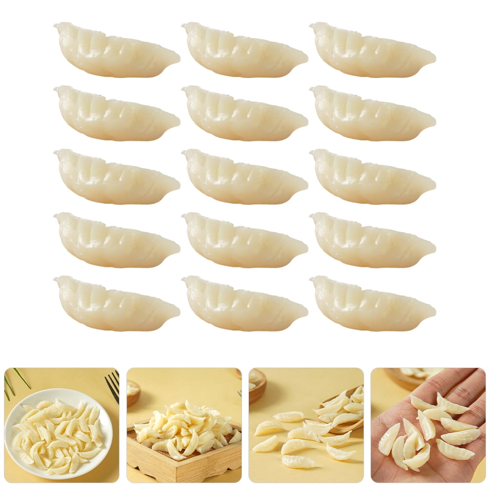 PBPBOX 15Set Food Ornaments Fake Dumpling Model for Artists and Homeowners - Walmart.com