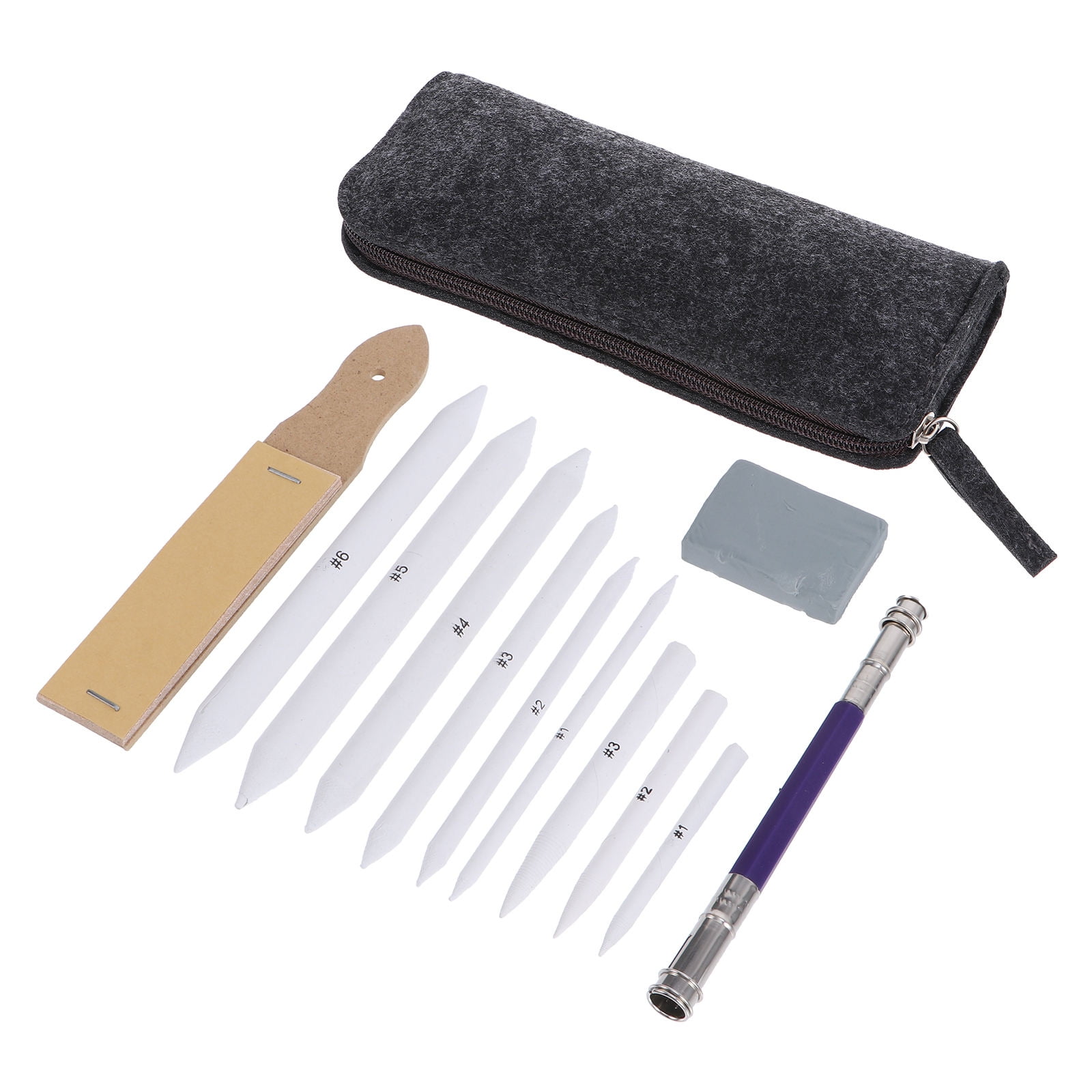 PBPBOX 19pcs Set Drawing Blending Tools for Sketching Assorted Color ...