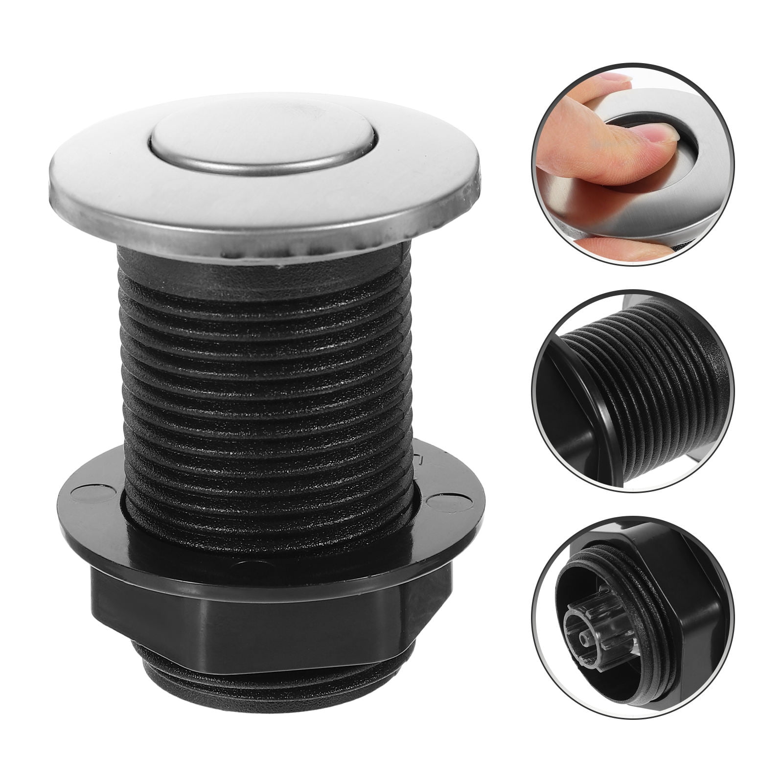 PBPBOX 1Pack Air Switch Garbage Disposal Button Black for Adults ...