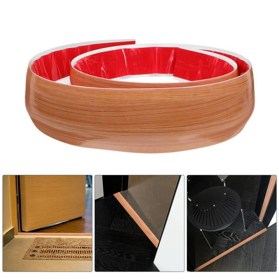 PBPBOX 1Pack Chocolate PVC Floor Transition Strip Universal Design for ...