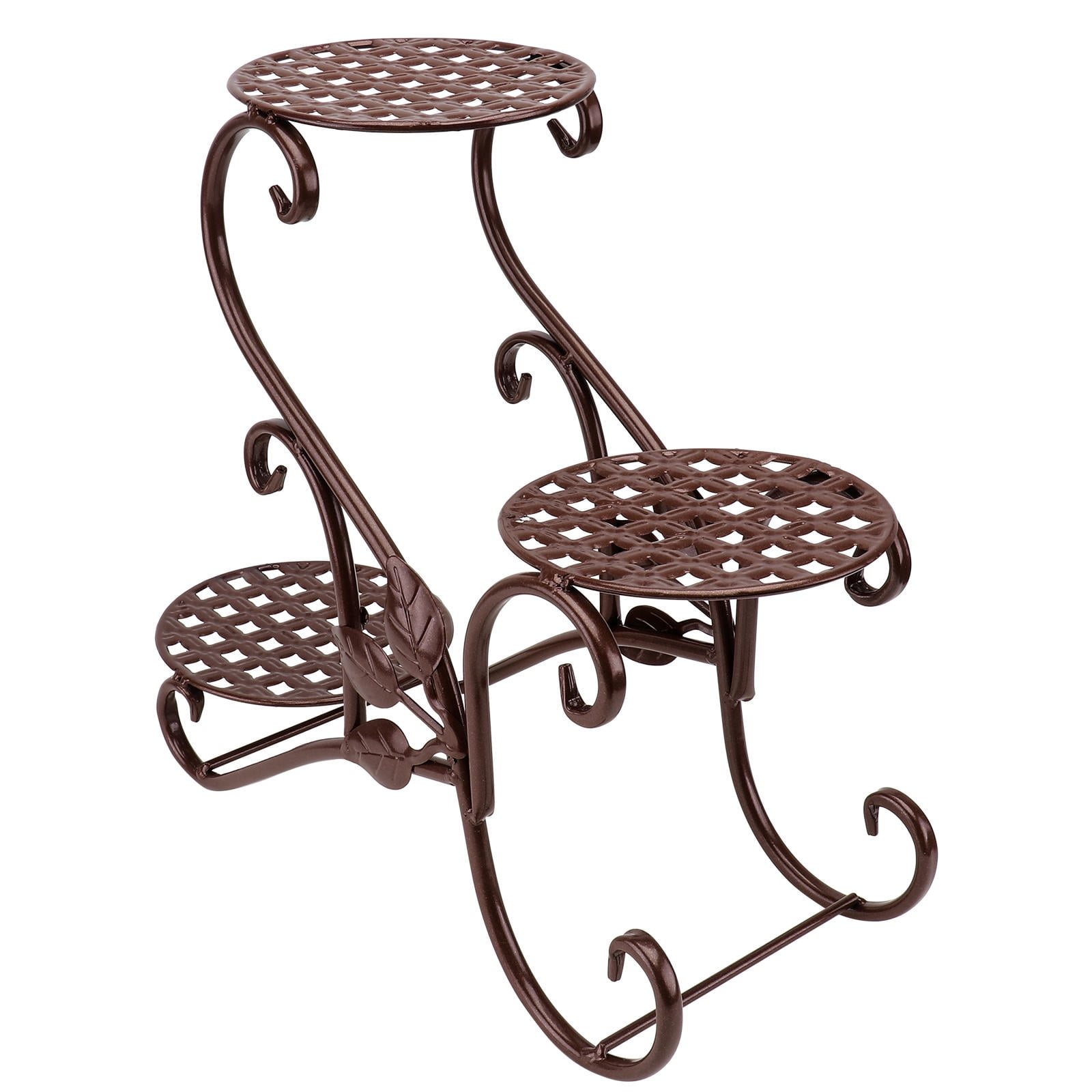 PBPBOX 1Pcs Planter Holder Stand Iron Flower Pot Rack Coffee Decor ...