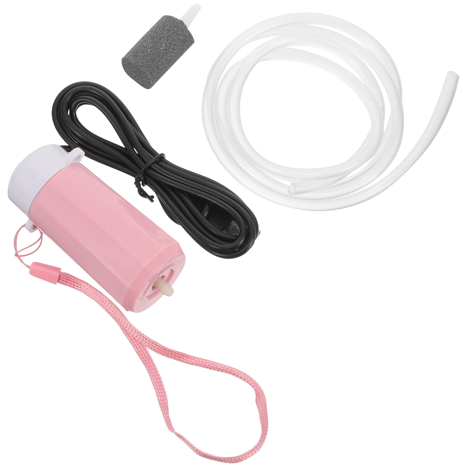 PBPBOX Portable Pink USB Air Pump Aquarium Oxygen Pump for Home Fish ...