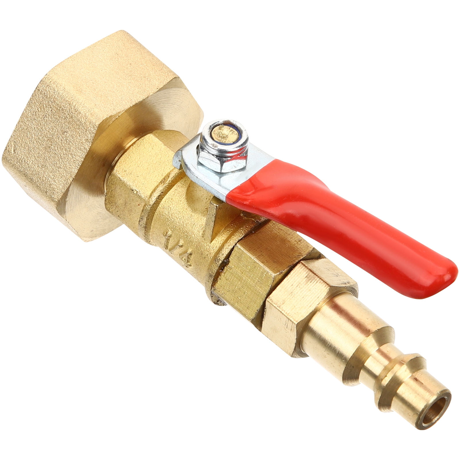 PBPBOX 1Set Garden Hose Adapter for Blow Out Fitting Golden 18.5x3CM ...