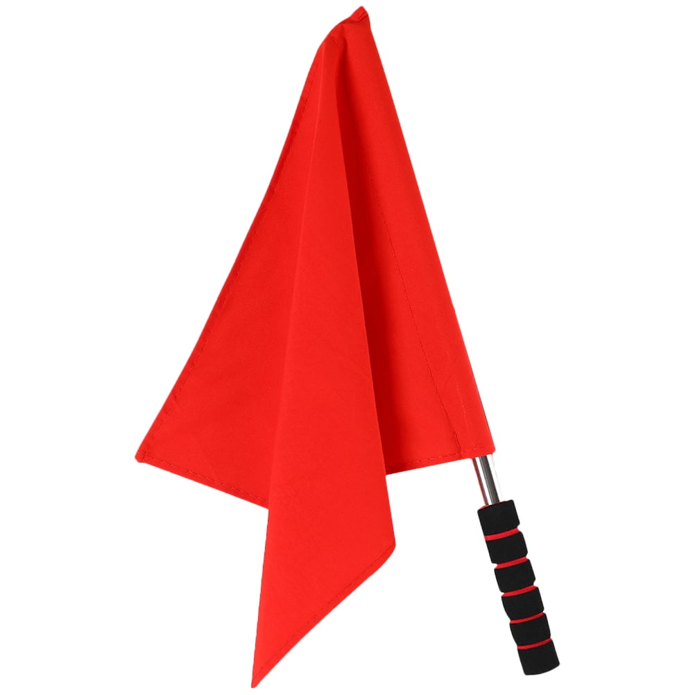 PBPBOX Match Referee Flag Classic Bright Color Rectangular 1Pack 17 ...