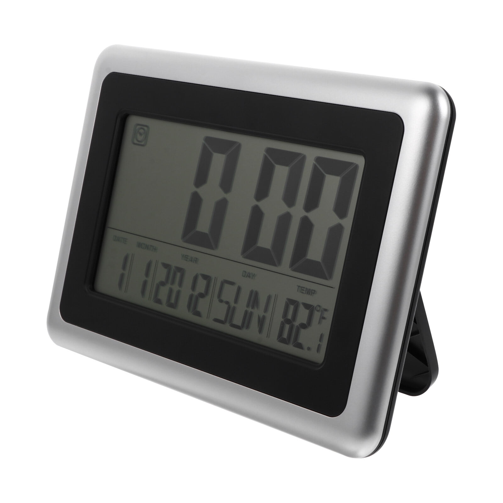 PBPBOX 1Set Perpetual Alarm Clock Plastic Silver Alarm Clock for ...