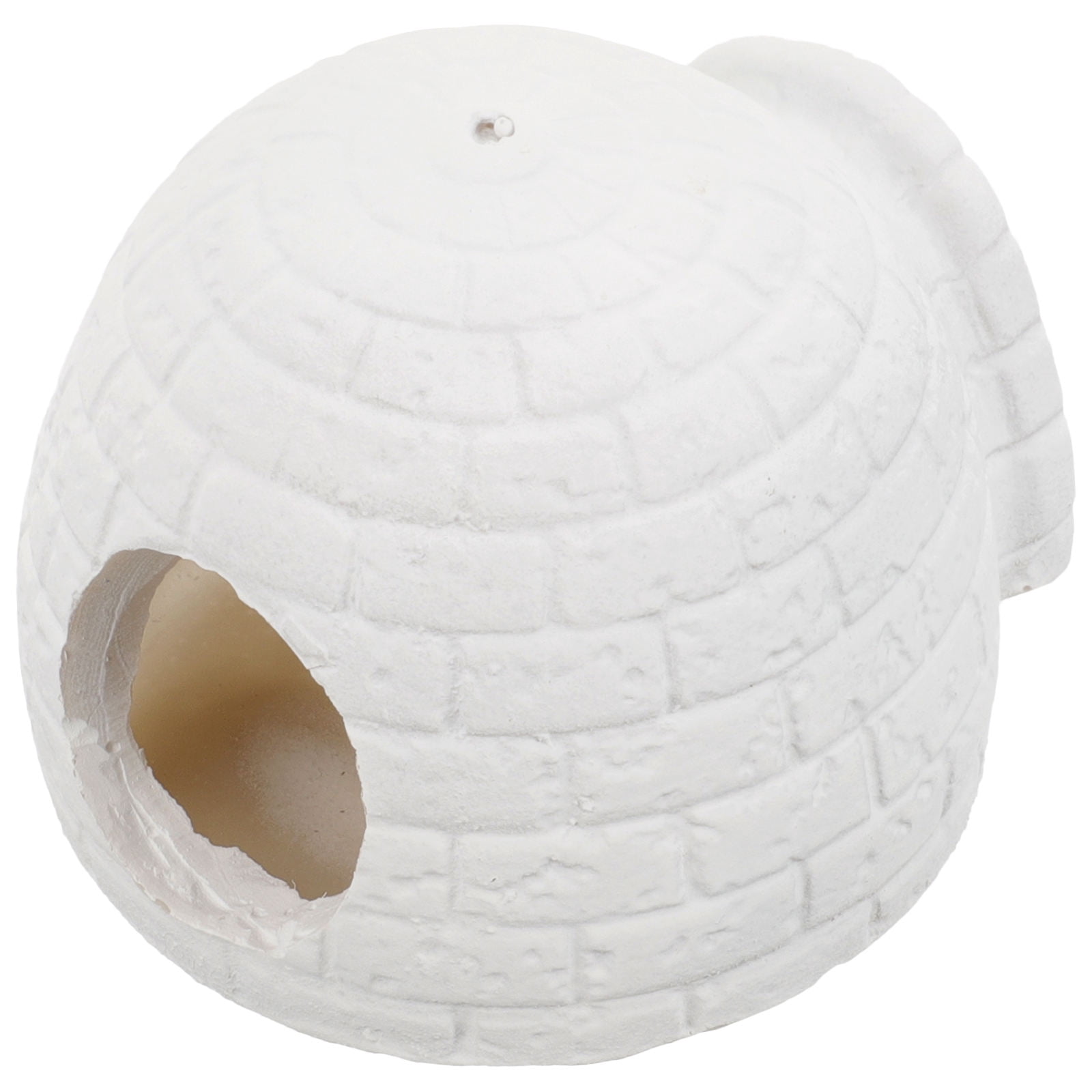 PBPBOX 1Set Pet Nest Hideout for Small Animals in White Ceramic ...