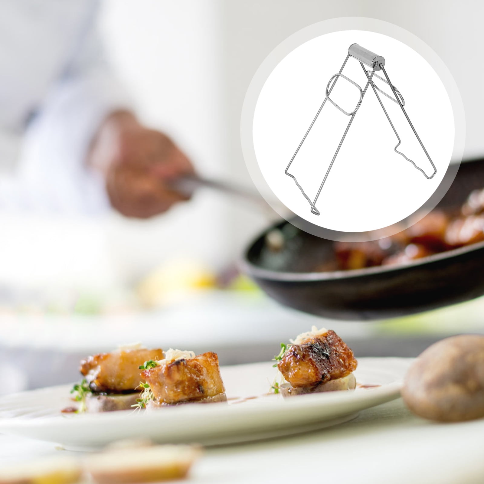 PBPBOX 1Set Steamer Bowl Clip Ergonomic Shape Microwave Safe Oven Safe ...