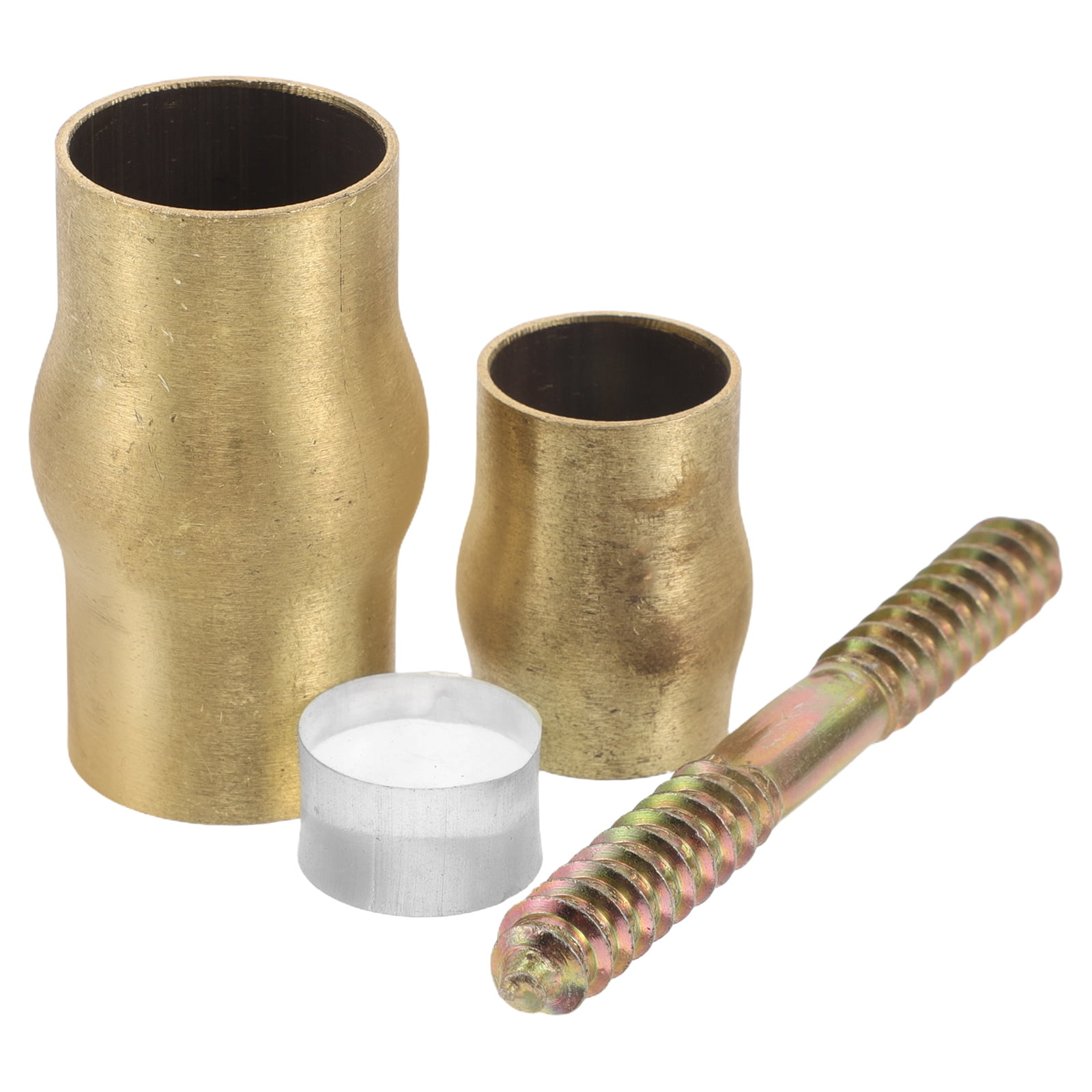 PBPBOX 1Set Walking Cane Hardware Kit Golden Brass Enhanced Stability ...
