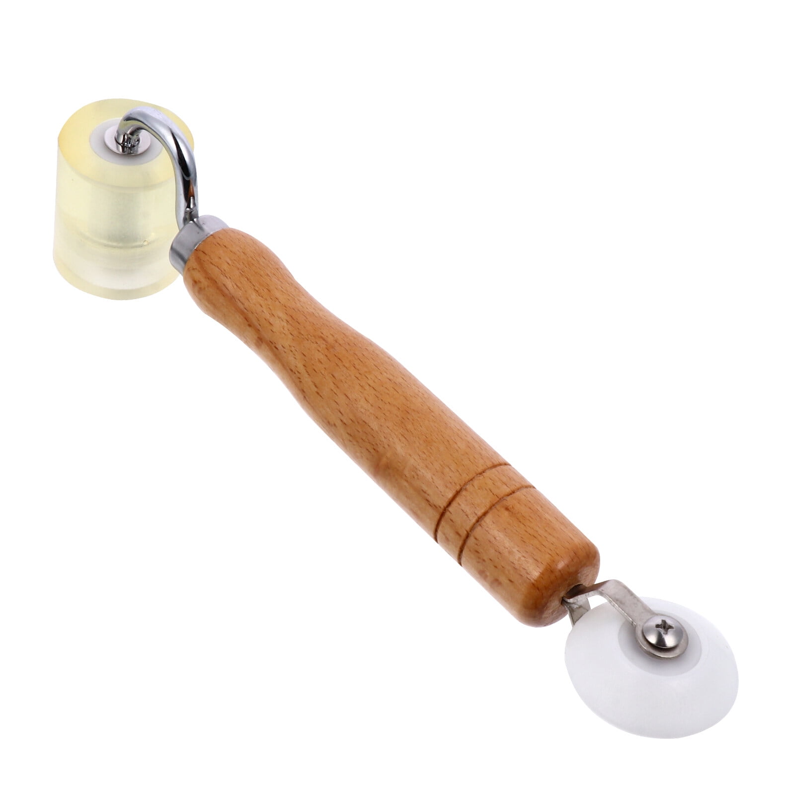 PBPBOX 1Pc Wooden Handle PU Seam Roller Wheel for Home Wallpaper and ...
