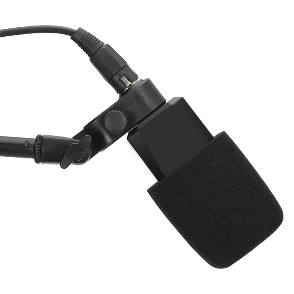 PBPBOX Microphone Sponge Cover Black 2Pcs 3.15X2.76X1.38in - Walmart.com
