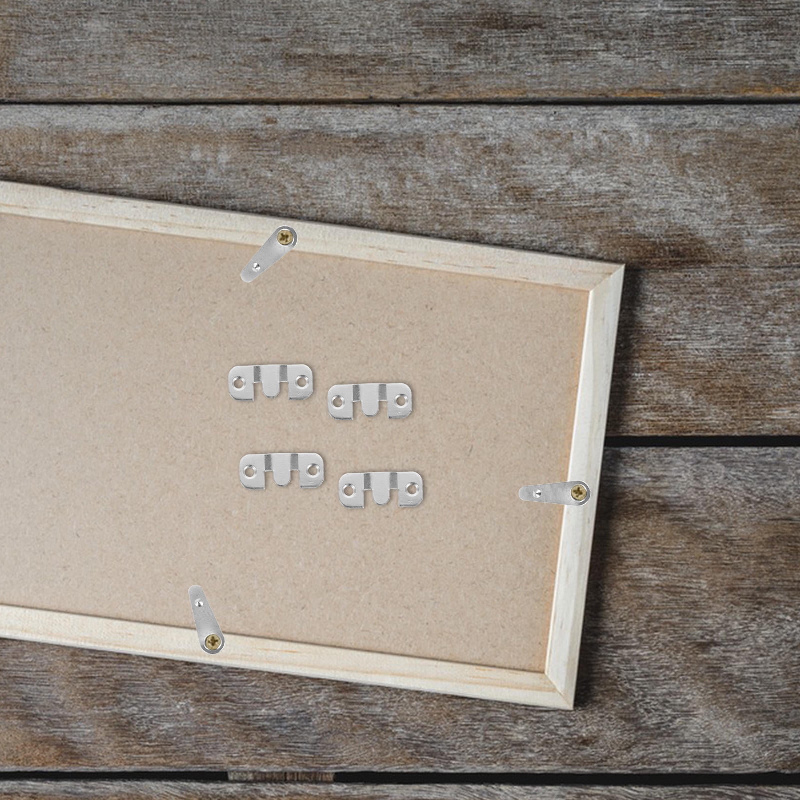 PBPBOX 20Pcs Wall Mounting Hardware Sleek Photo Frame Buckle Small Size ...