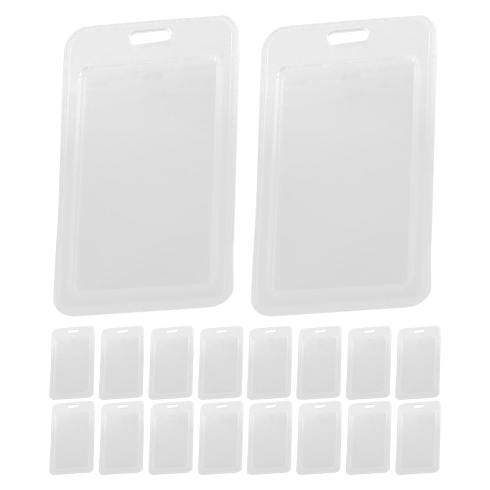 PBPBOX 20Set ID Card Sleeve For Transparent Window PP For Daily Use ...