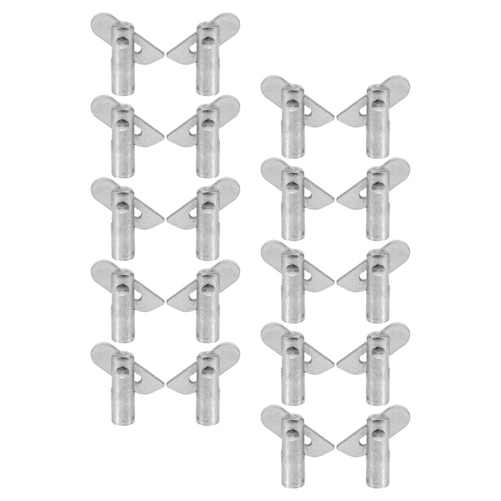 PBPBOX 20pcs Galvanized Steel Shelf Bracket Pins for Easy Installation ...