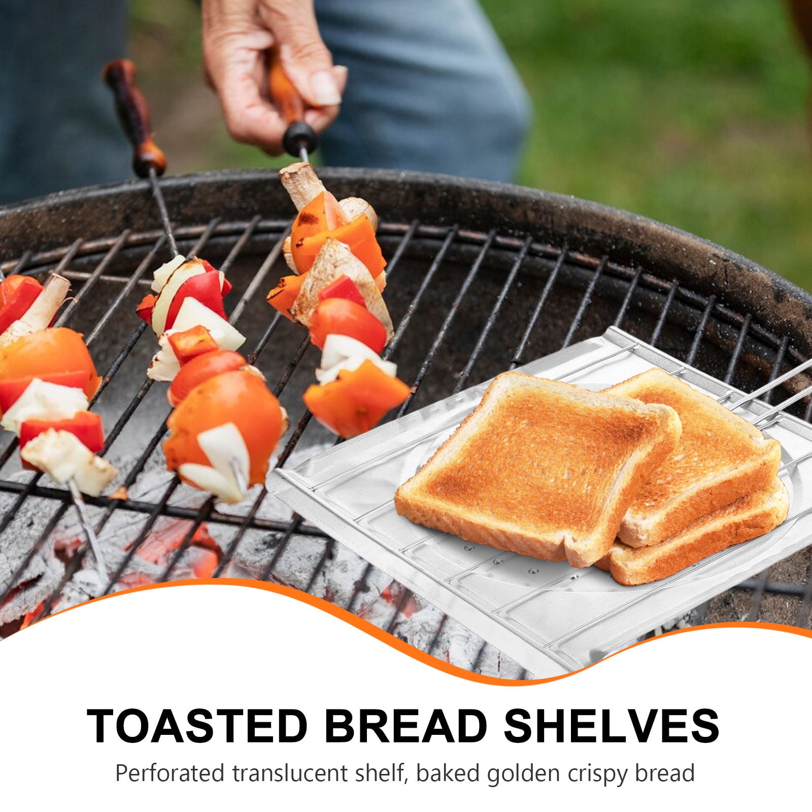 PBPBOX Tortilla Toaster Grill Rack Iron Wire 1Pcs 8.7X7.7X0.7In ...