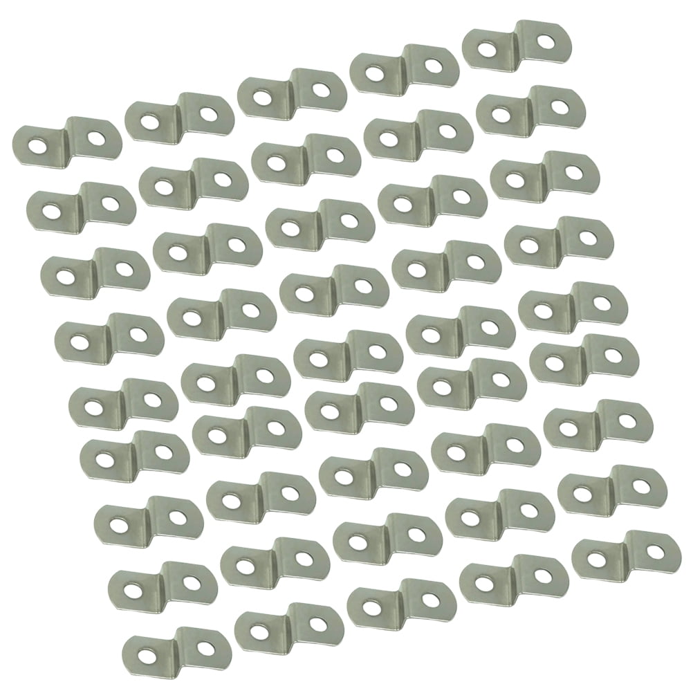 PBPBOX 240Pcs Framing Supplies Silver Trapezoidal Frame Hardware for ...