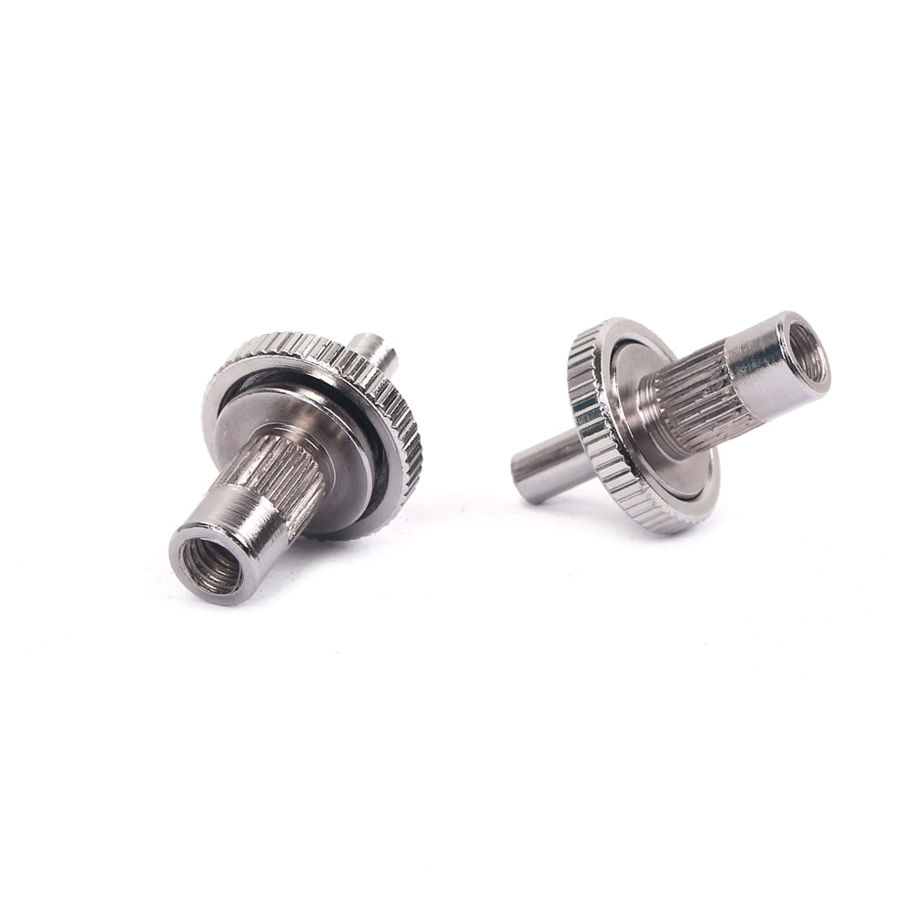 PBPBOX 2Pcs Electric Guitar Bridge Studs Plated Silver with Anti-Rust ...