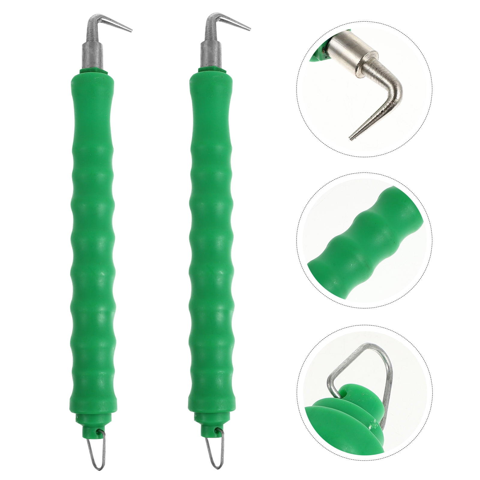 PBPBOX Wire Tie Tool Wire Twisting Tool Green 2Pcs 14.6*1.1in Workers ...