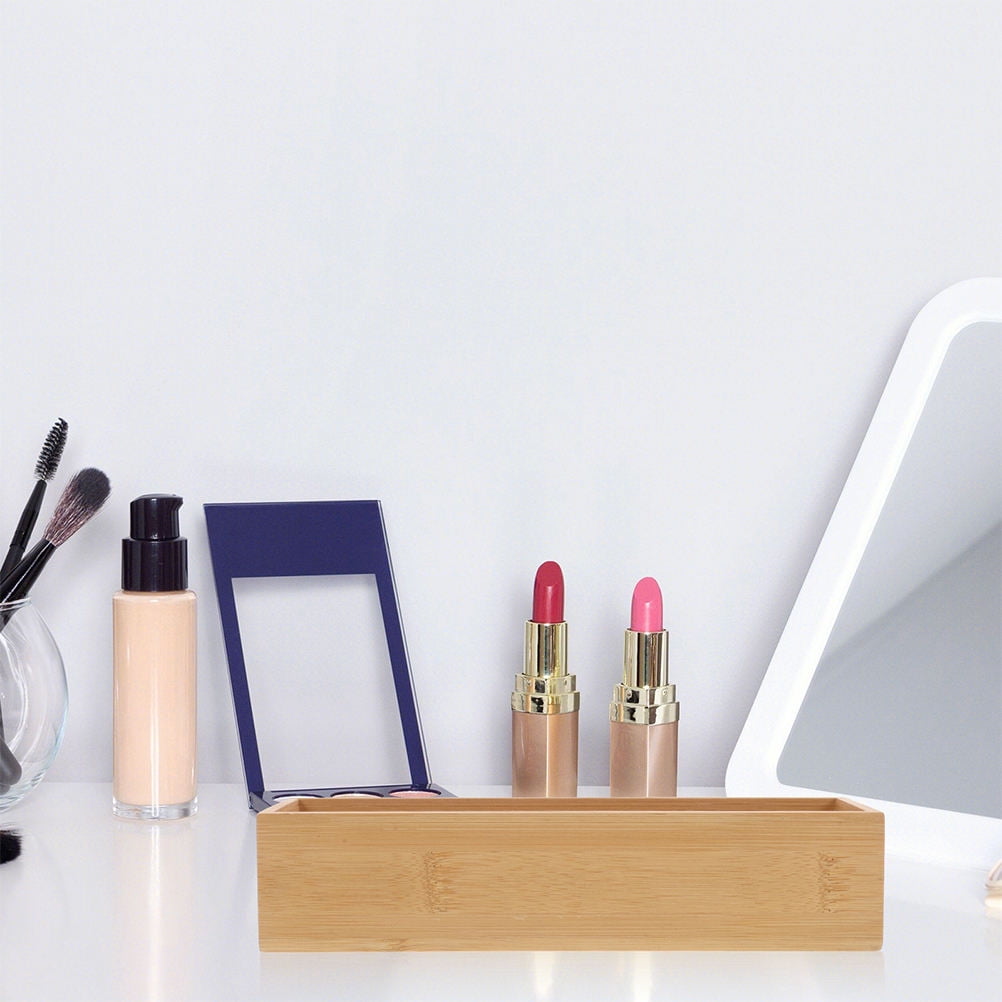 PBPBOX 2Pack Small Storage Boxes Rectangular for Office Adults Use ...