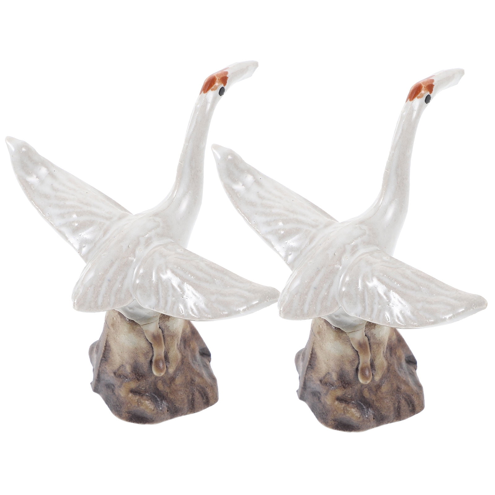 PBPBOX Fish Tank Rockery Landscaping Ceramic Assorted Color 2Pcs ...