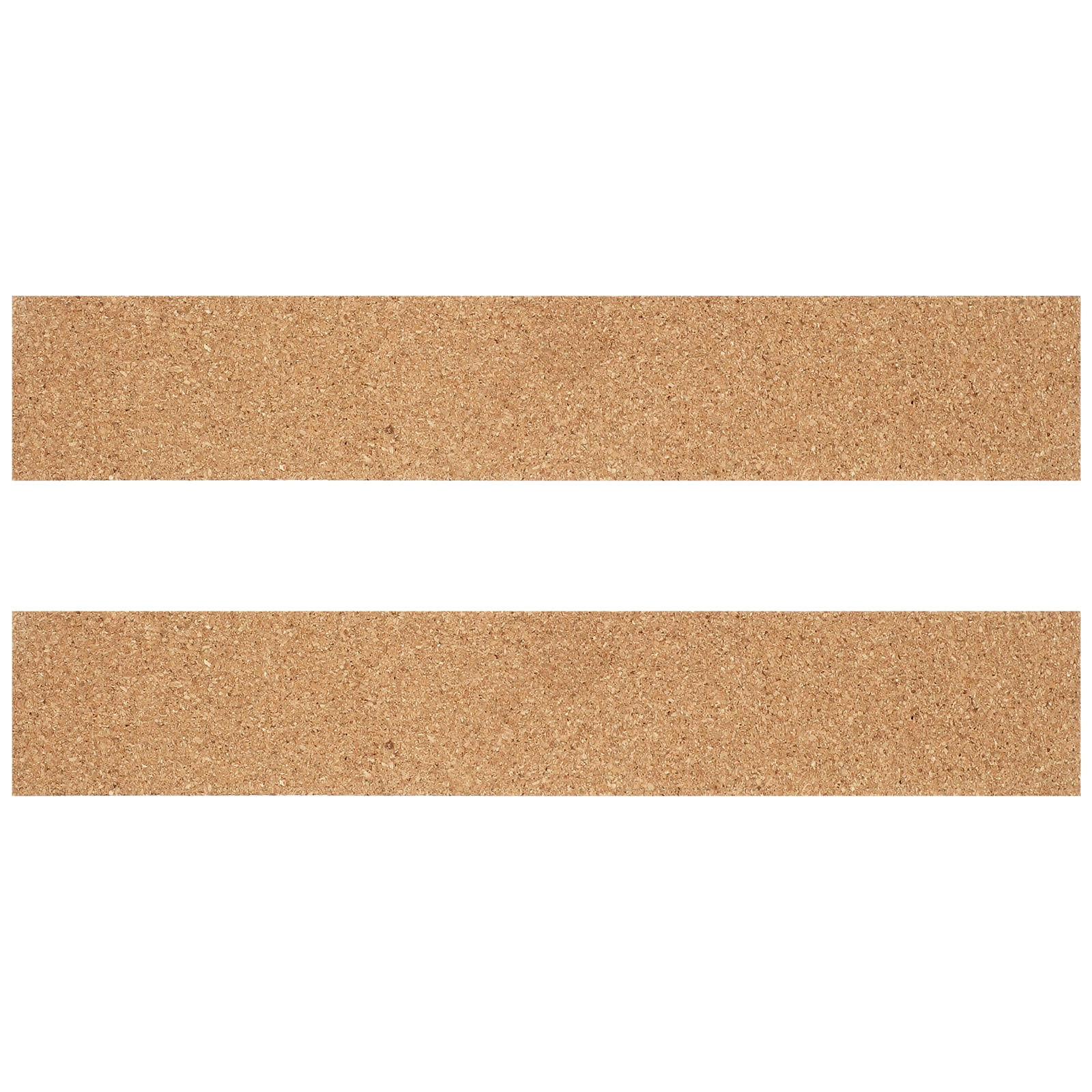 PBPBOX 2Pcs Self-Adhesive Cork Board Cork Display Strips Wood Color for ...
