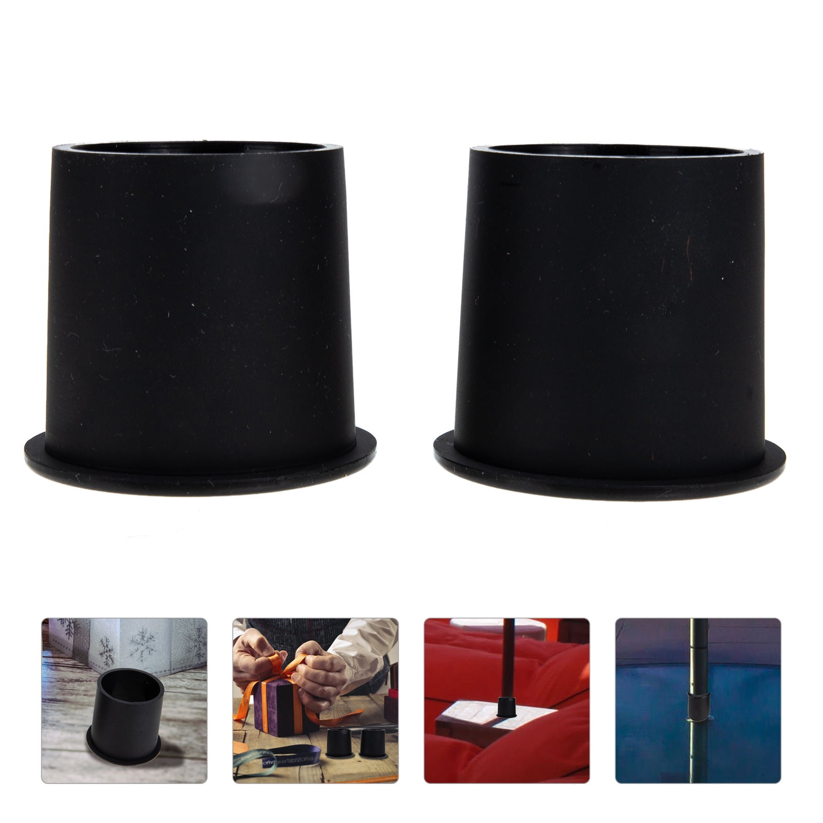 PBPBOX Patio Table Hole Plug Black 2Pcs 2.6In - Walmart.com