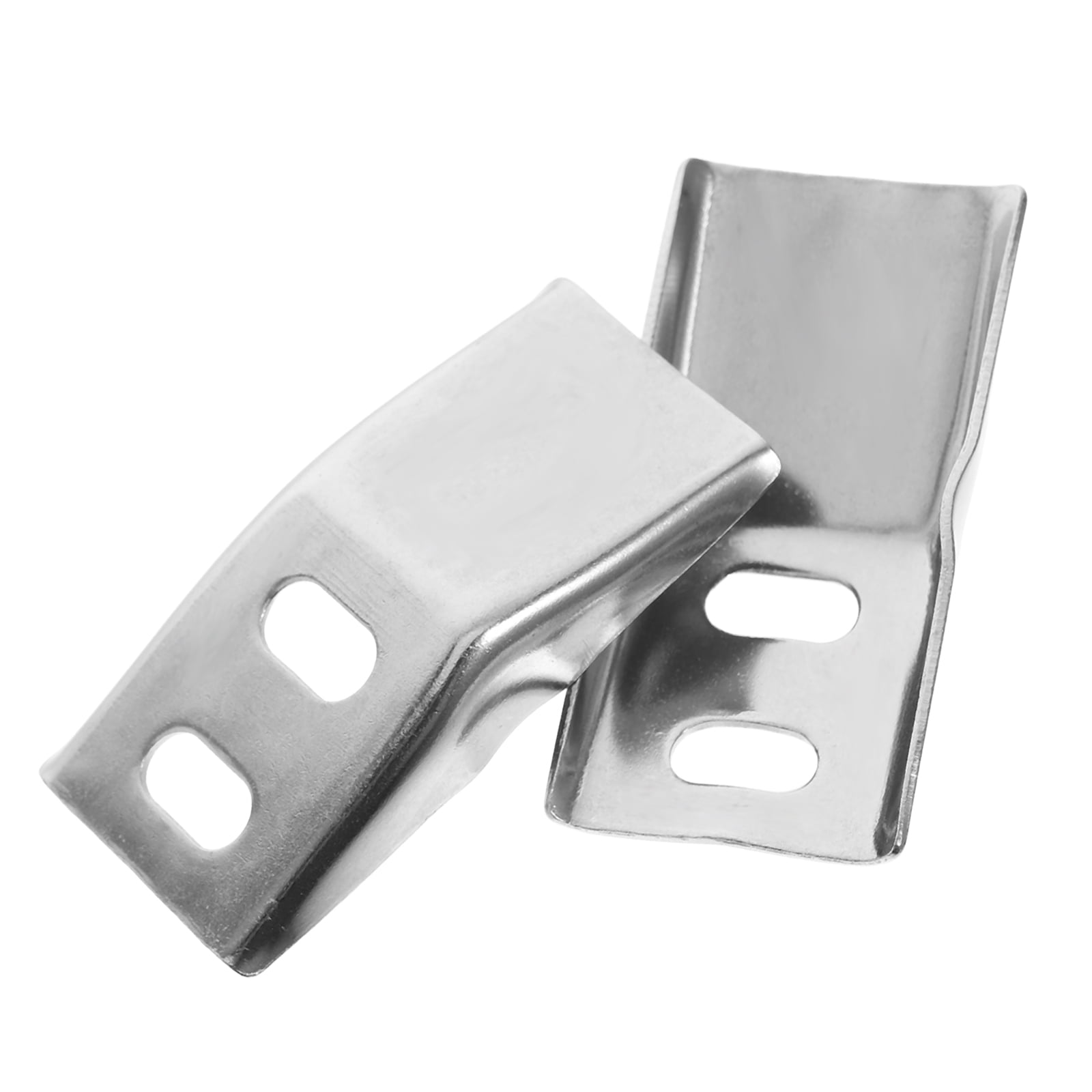 PBPBOX 2Pcs Silver Metal Small Brackets for Urinal Bathroom Bracket Set ...
