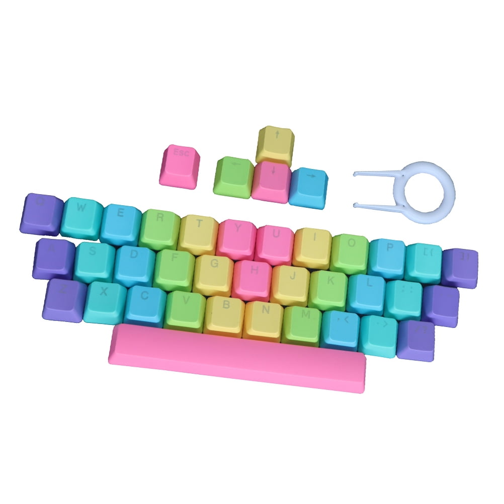 PBPBOX 39 Keys Rainbow Key Caps for Keyboard Enthusiasts - Walmart.com