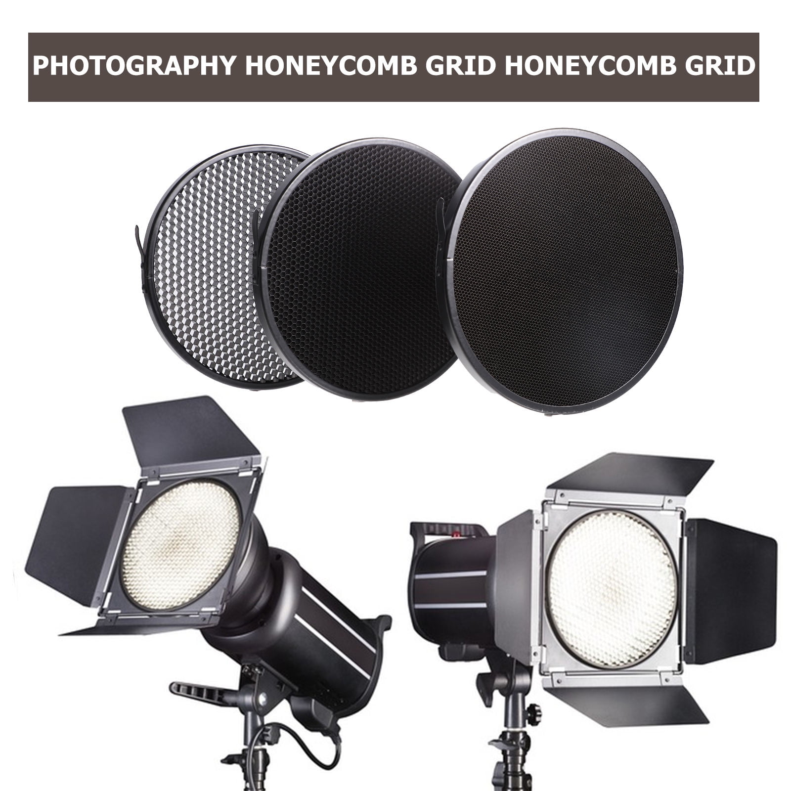 PBPBOX 1Set Replacement Black Honeycomb Grid for Photography Flash ...