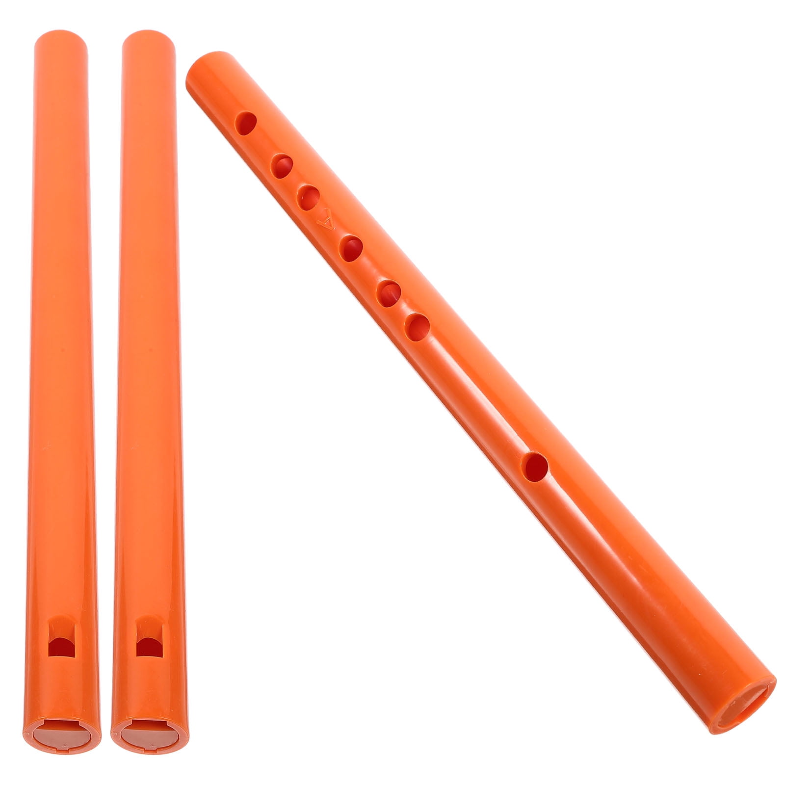 PBPBOX 3Pcs Resin 6 Hole Recorder Flute Lightweight Music Instrument ...