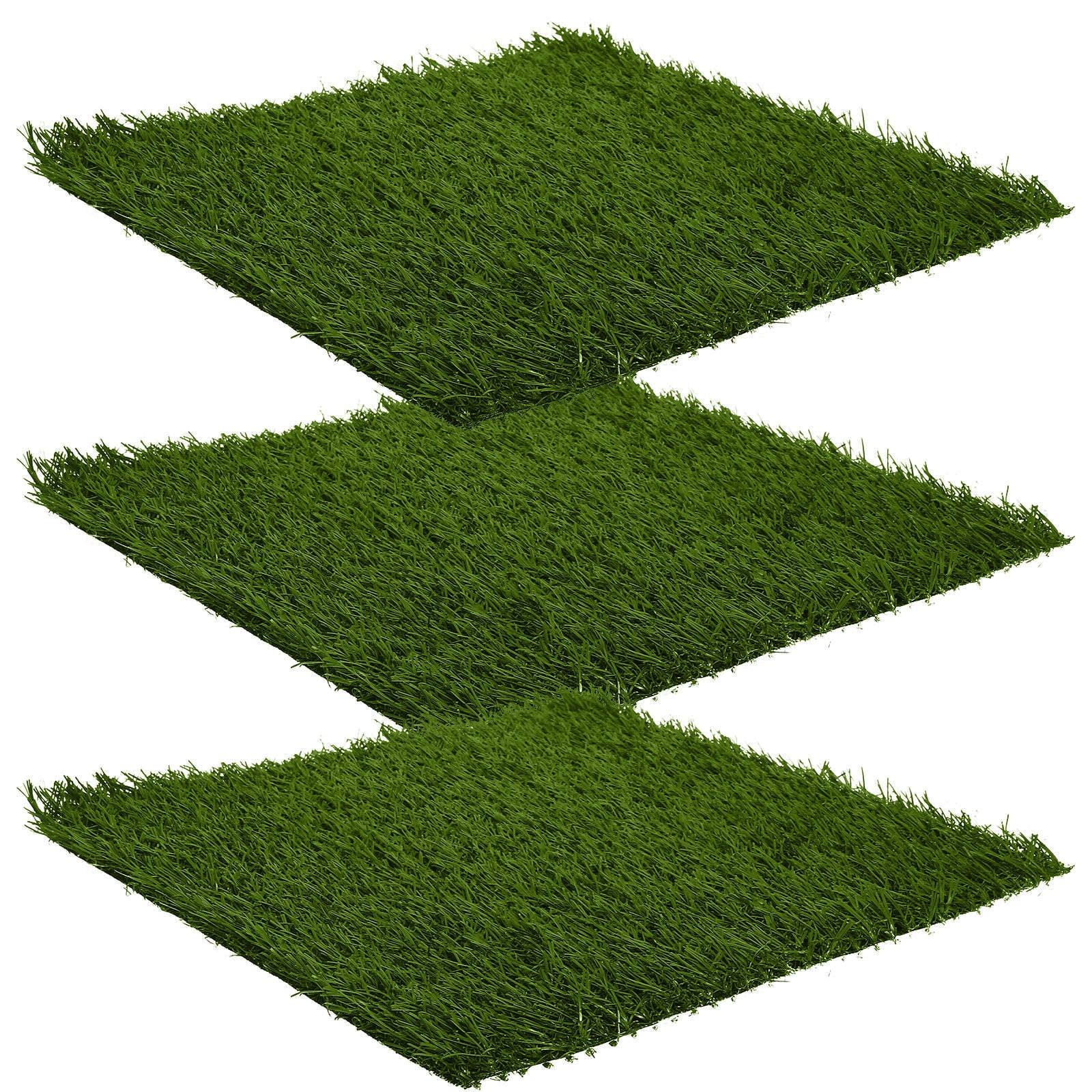 PBPBOX 3Pcs Chicken Nesting Box Pads Green Washable Artificial Turf ...