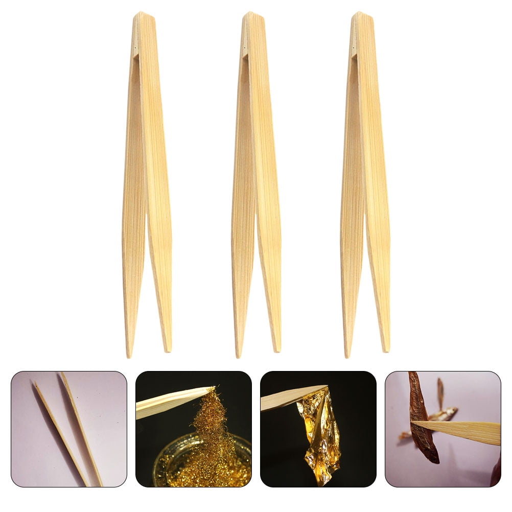 PBPBOX 3Pcs Kitchen Tong for Serving Food Clips Beige Simple Design ...