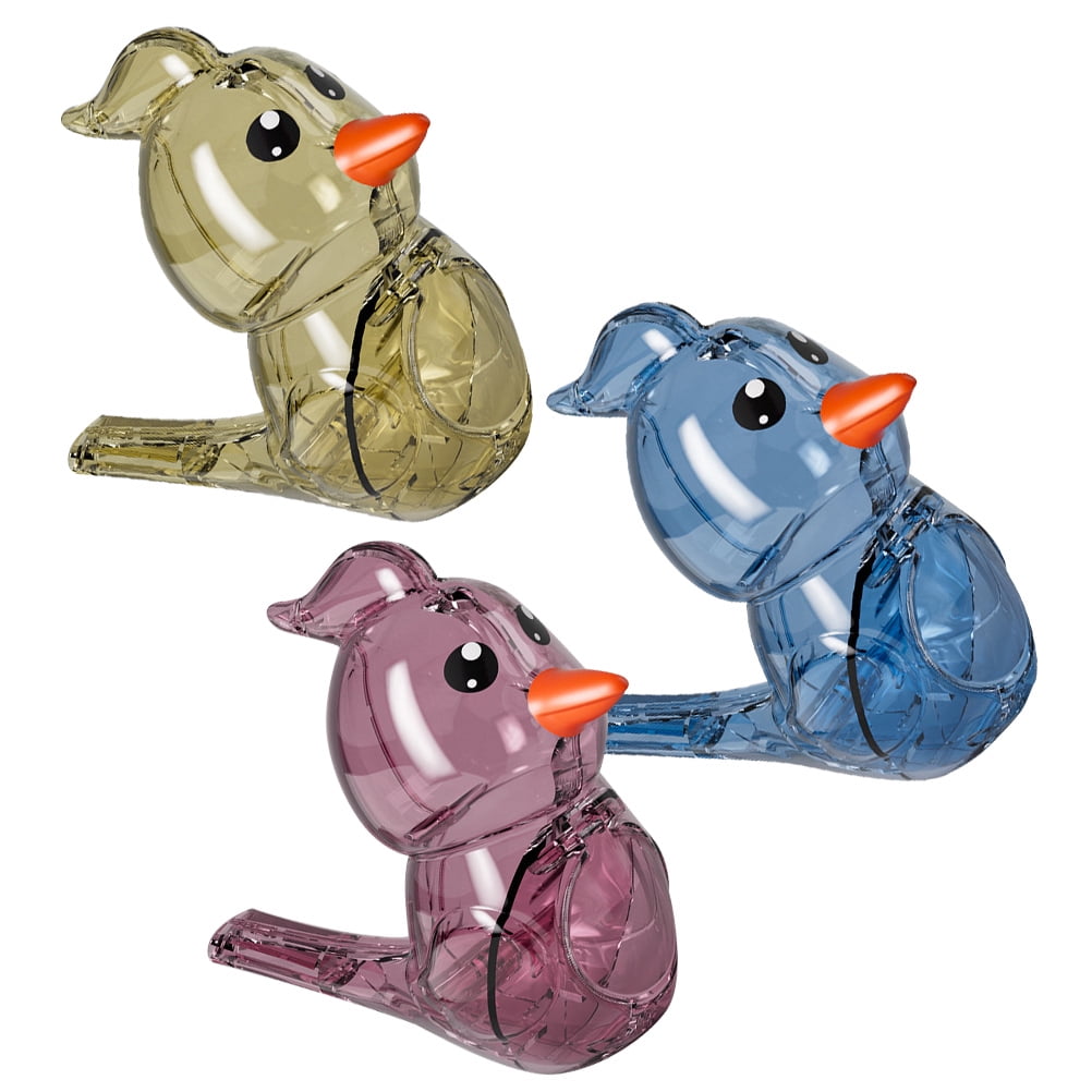 PBPBOX Cartoon Bird Whistles Bird Whistle Plastic 3pcs For Childrens ...