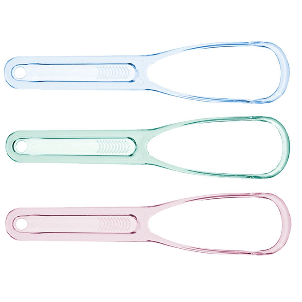 PBPBOX 3pcs Gentle Oral Scrapers Tool for Bad Breath Safe for Gums Easy ...