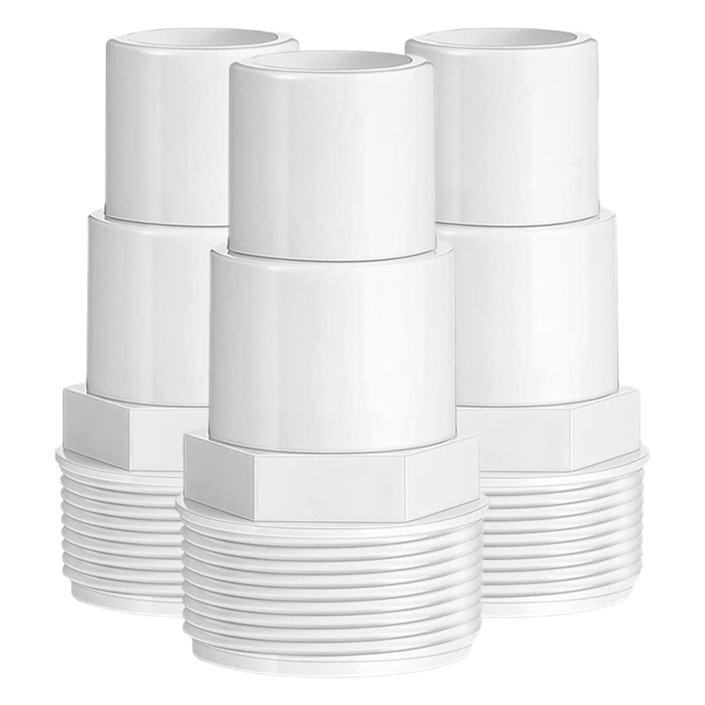 PBPBOX 3Pcs Easy Install Pool Pump Adapter Hose Connector Durable PP ...