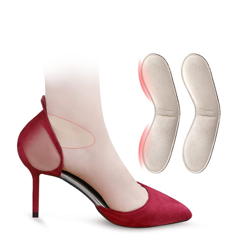 PBPBOX Shoe Heel Grips for Women Imitation 4 Pairs for High Heels ...