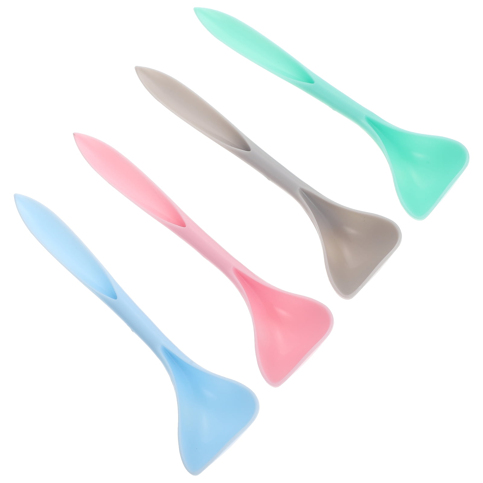 PBPBOX 4Pcs Pet Treat Spoon Plastic Pink for Reaching Bottom of Cans ...