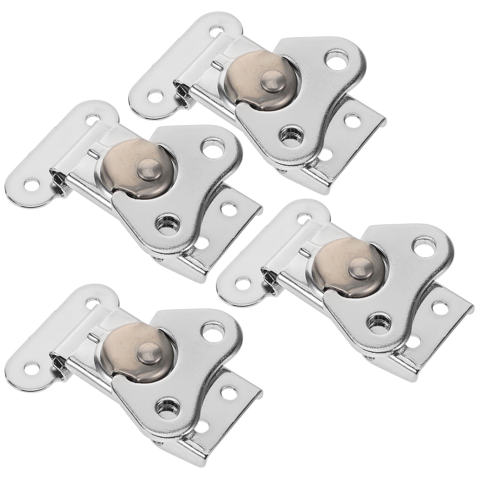 PBPBOX 4Pcs Spring Loaded Butterfly Latches Silver for Transportation ...