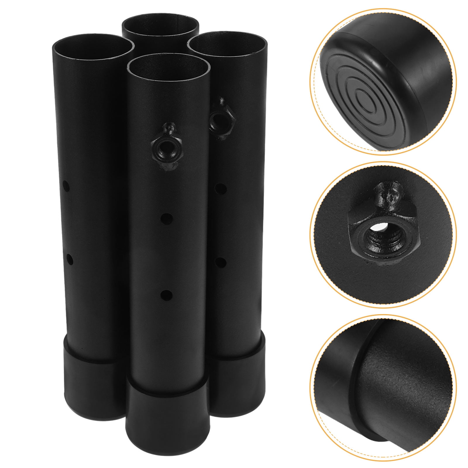 PBPBOX 4pcs Adjustable Table Leg Knob Furniture Feet Rubber For ...