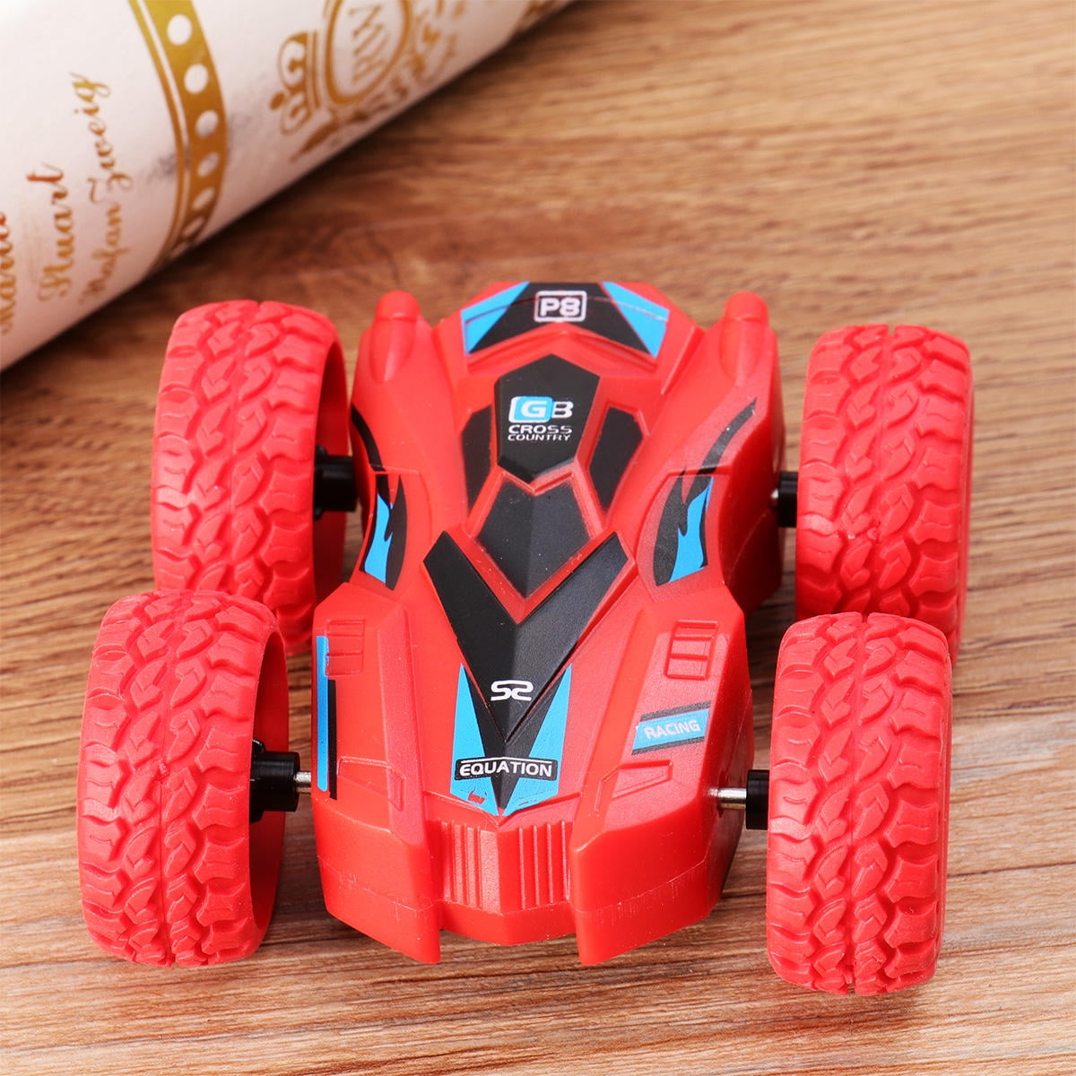 PBPBOX 4pcs Double Sided Inertia Car For Educational Drop Resistant Car ...