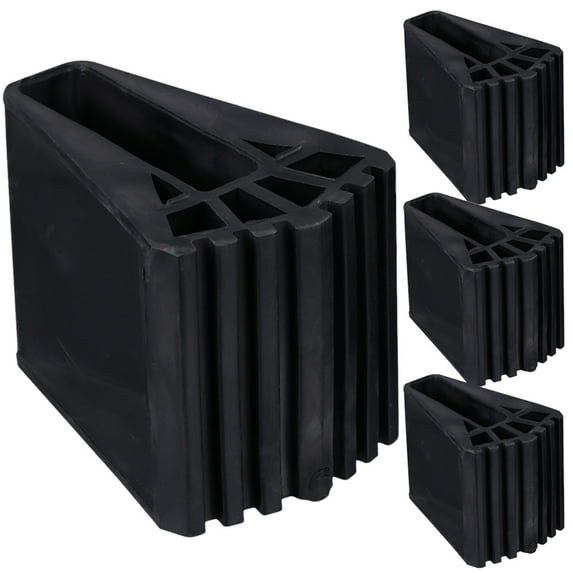 PBPBOX 4pcs Rubber Feet for Step Ladders Nonslip Prevent Slipping ...