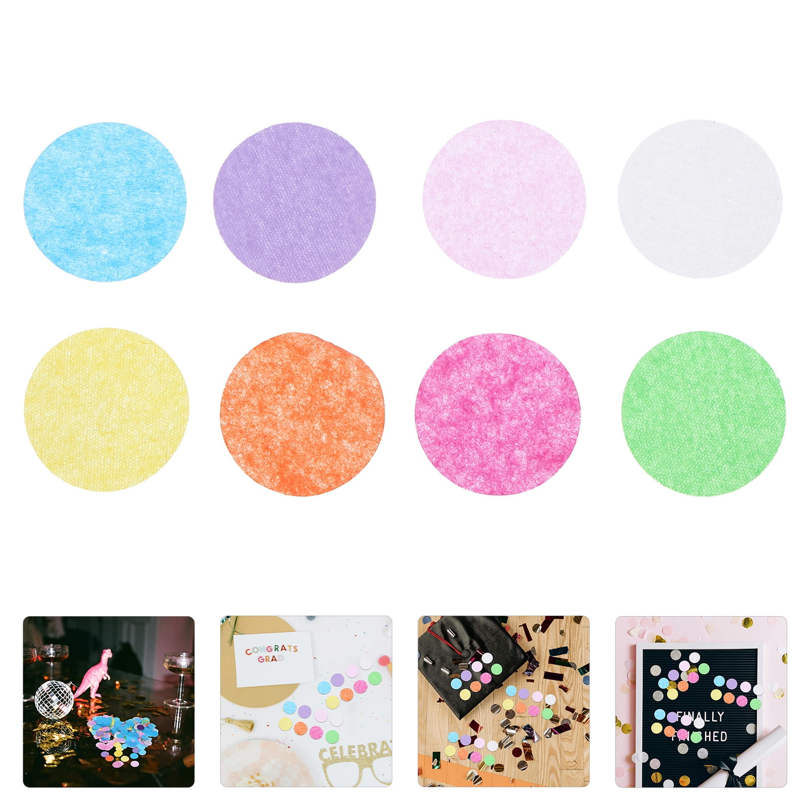 PBPBOX 5 Packs Assorted Color Paper Confetti Wedding Confetti for Table ...