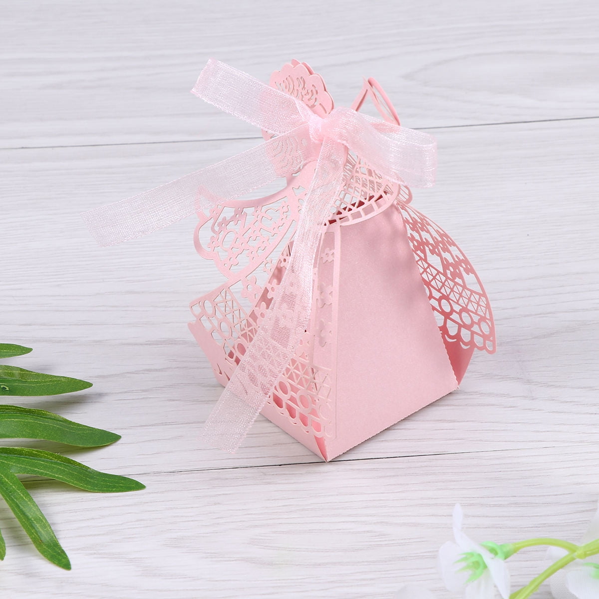 PBPBOX 50Pack Party Candy Box Pink Paper Packaging for Sweets for ...